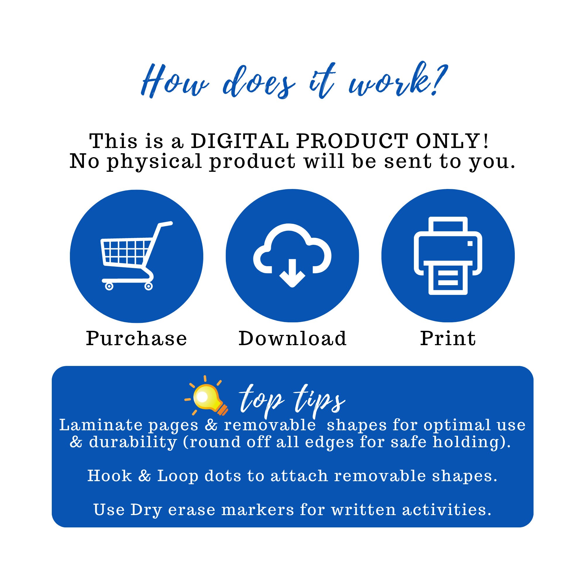 Real Life Visual Calendar | Digital Download | Printable Daily & Weekly ...