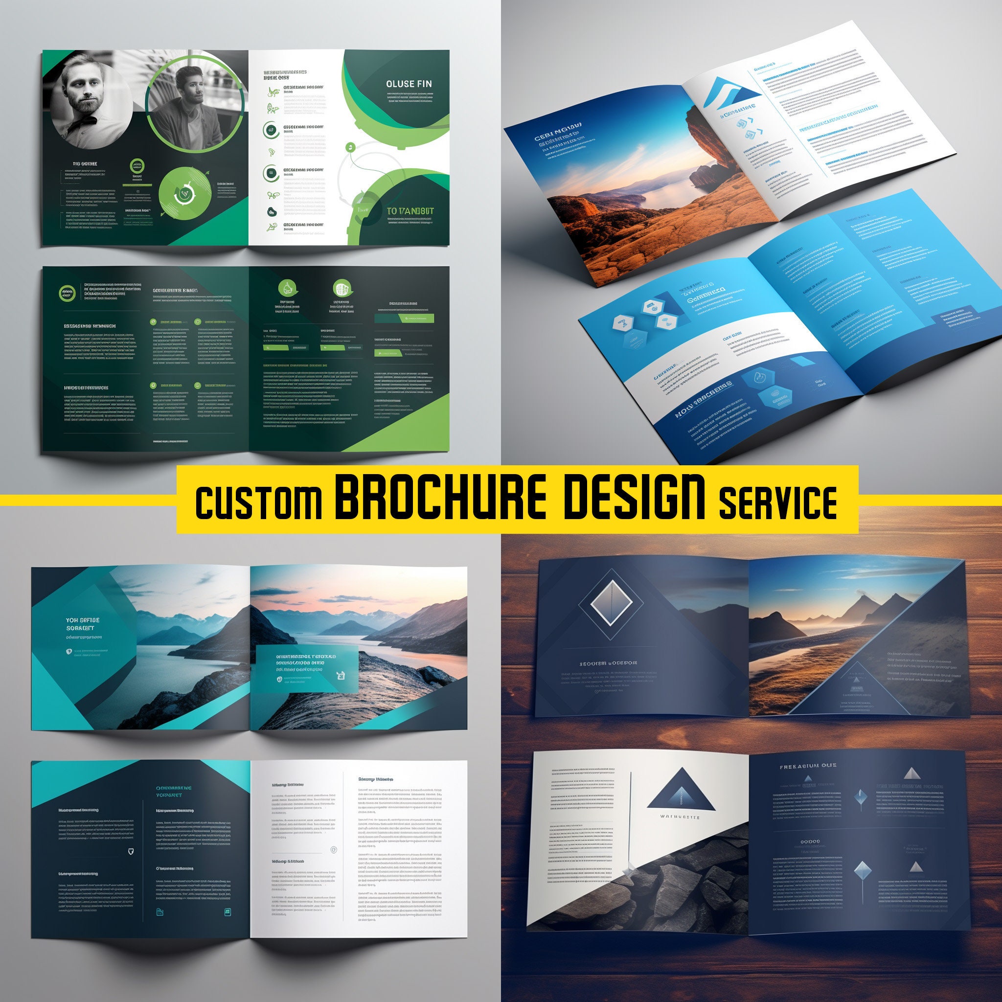 Custom Brochure Design Service Flyer Design Pamphlet Design Poster ...