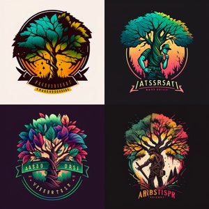 Custom Tree Service Logo - Arborist Logo - Lawn Care Logo - Landscape ...