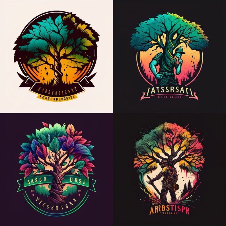 Custom Tree Service Logo Arborist Logo Lawn Care Logo Landscape Logo ...