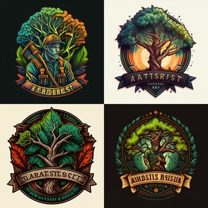 Custom Tree Service Logo - Arborist Logo - Lawn Care Logo - Landscape ...