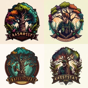 Custom Tree Service Logo - Arborist Logo - Lawn Care Logo - Landscape ...