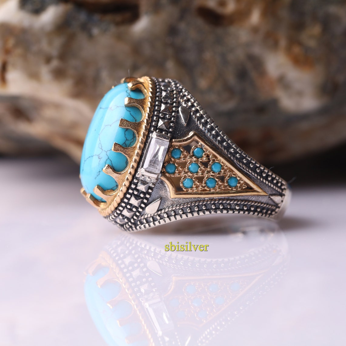 Turkish Jewelry Silver Men Ring Mens Handmade Ring Ottoman - Etsy