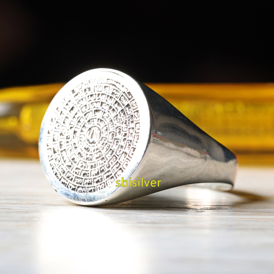 Islamic 99 Name Allah Sterling Silver Ring - Handmade Turkish Jewelry ...