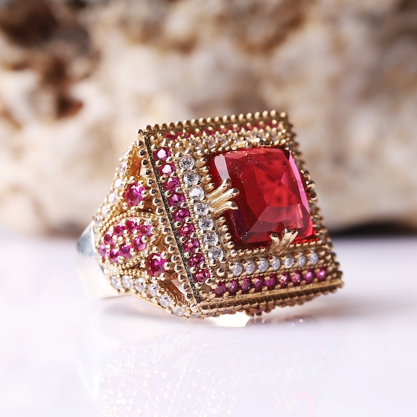 Ottoman Sultan Ring - Etsy