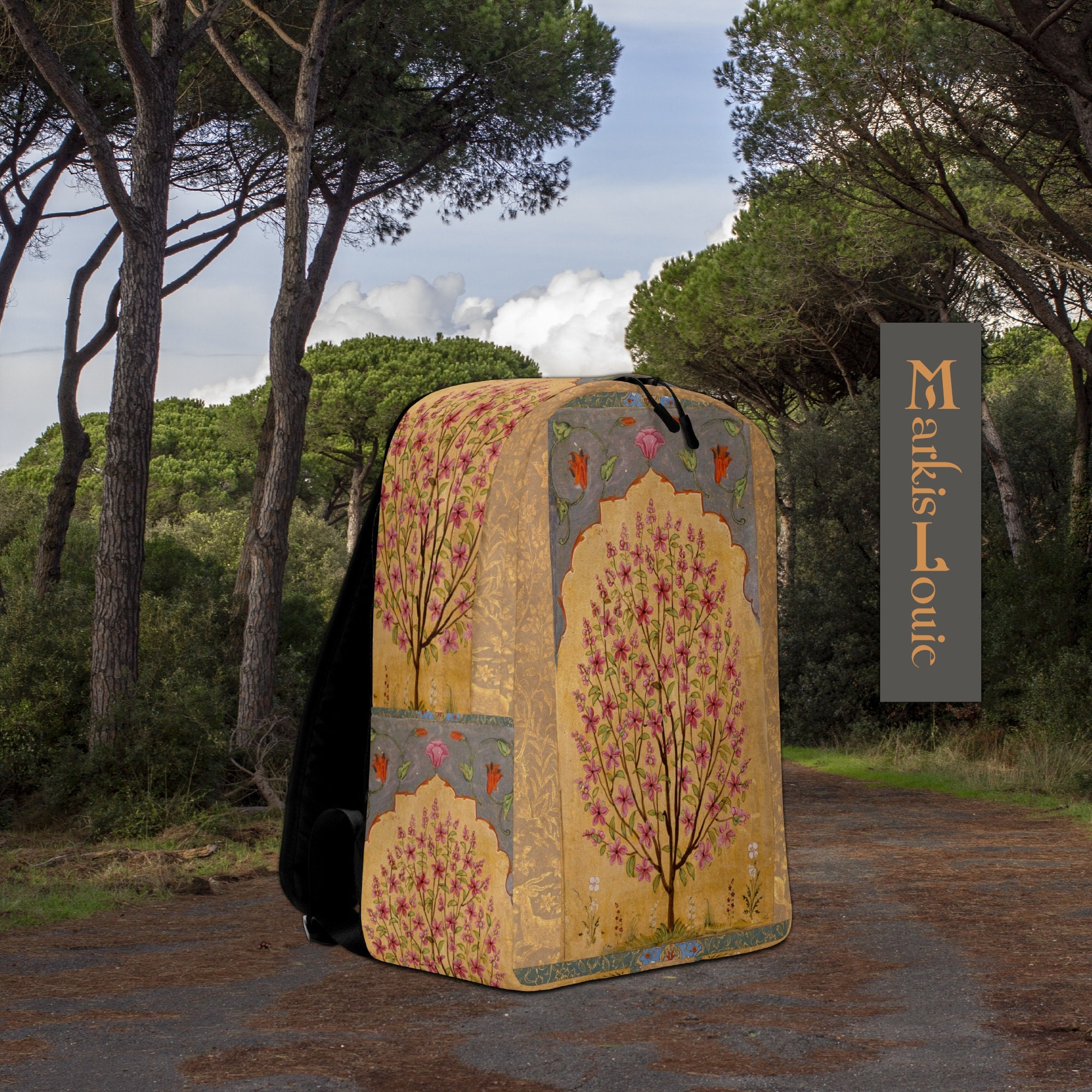 Minimalist Backpack in the Maximalist Boho Tree of Life Design Series ...