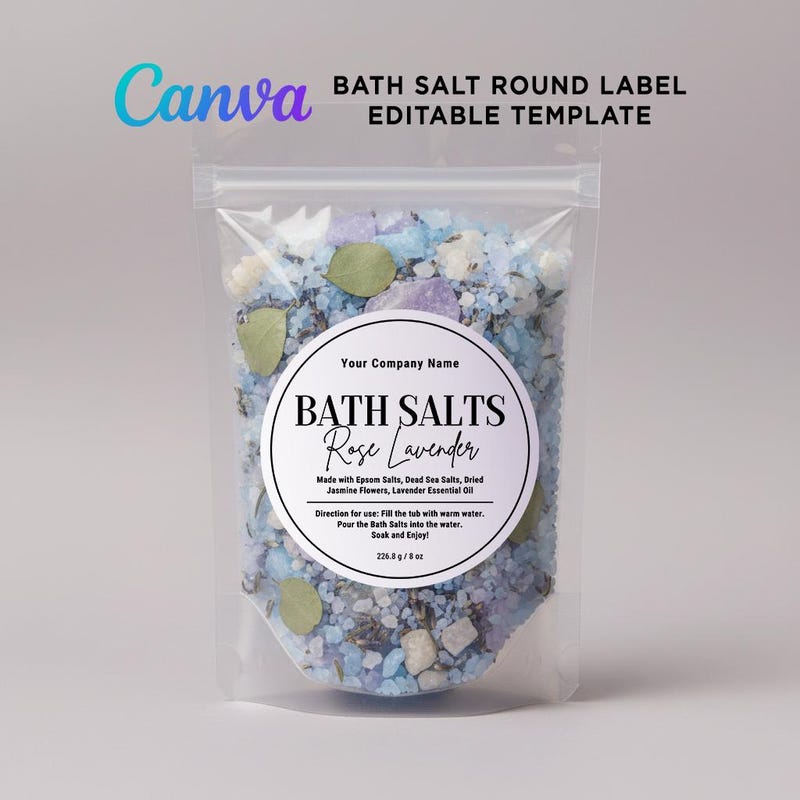 Bath Salts Jar Bulk - Etsy