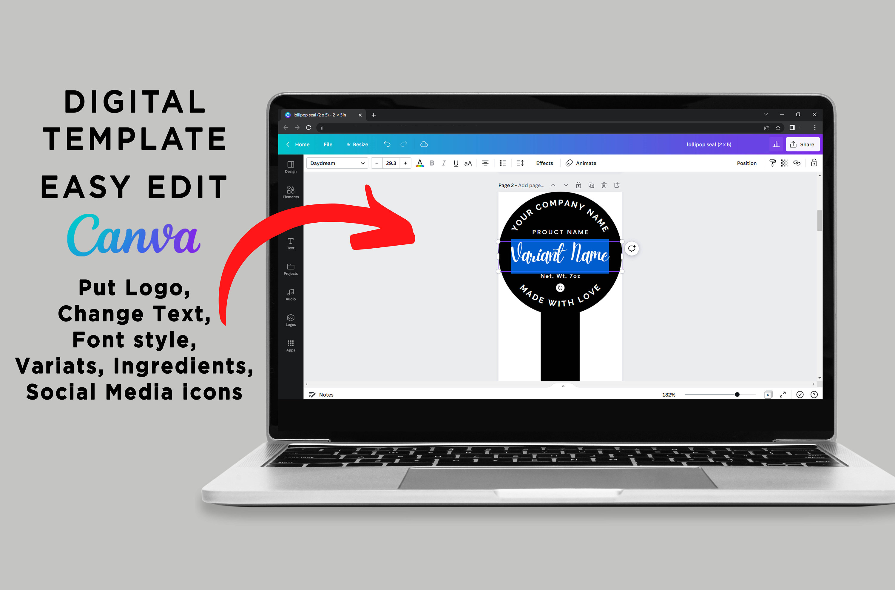 Printable Tamper Seal Sticker Label Design Handmade Seal - Etsy UK
