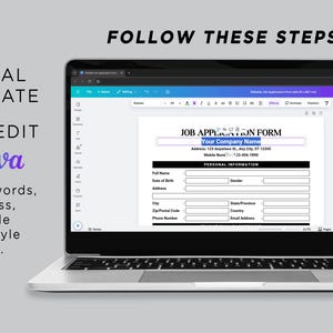 Printable Job Application Forms, Personal Information Job Forms ...