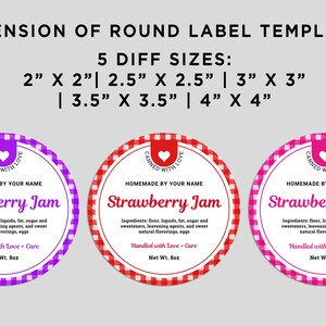 Mason Jar Labels, Jam Jar Labels, Homemade Labels, Jar Labels, Canning ...