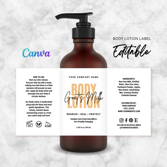 Hand Lotion Labels Lotion Label Images Free Download On Freepik