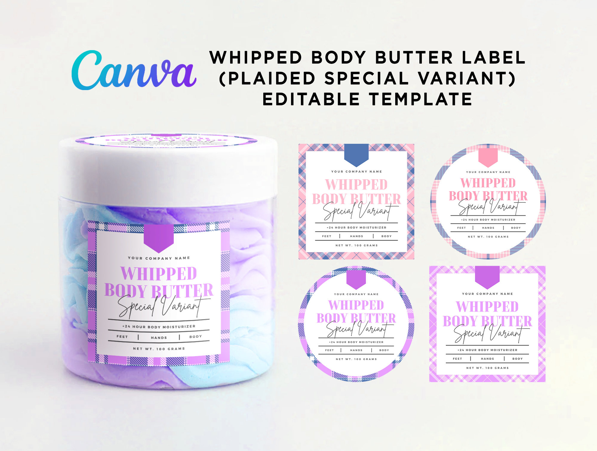 Whipped Body Butter Label Whipped Body Butter Special - Etsy