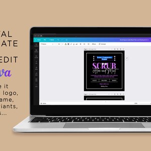 Printable Bath Body Scrub Label Sugar Scrub Label Bath Soak - Etsy