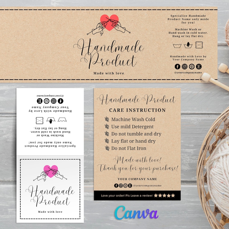 Handmade Labels - Etsy