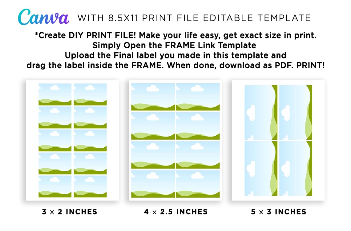 Sea Moss Label Template: Editable Canva Design (digital Download) - Etsy