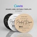 Printable Round Label, Circle Label Sticker for Canning Jars, Homemade ...