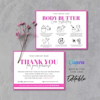 Body Butter Wrap Labels, Whipped Body Butter Labels, Whipped Body ...