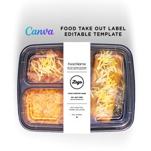 Food Labels, Food Packaging Labels, Food Container Labels, Fresh Salad ...