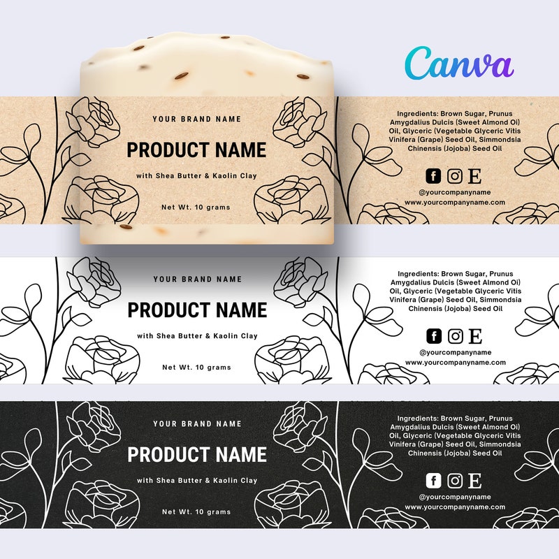 Handmade Soap Label - Etsy