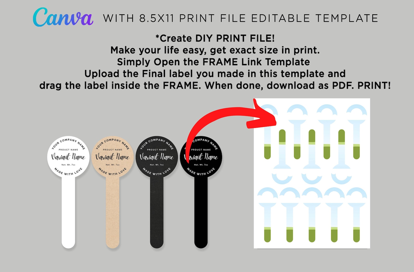 Printable Tamper Seal Sticker Label Design, Handmade Seal Sticker ...