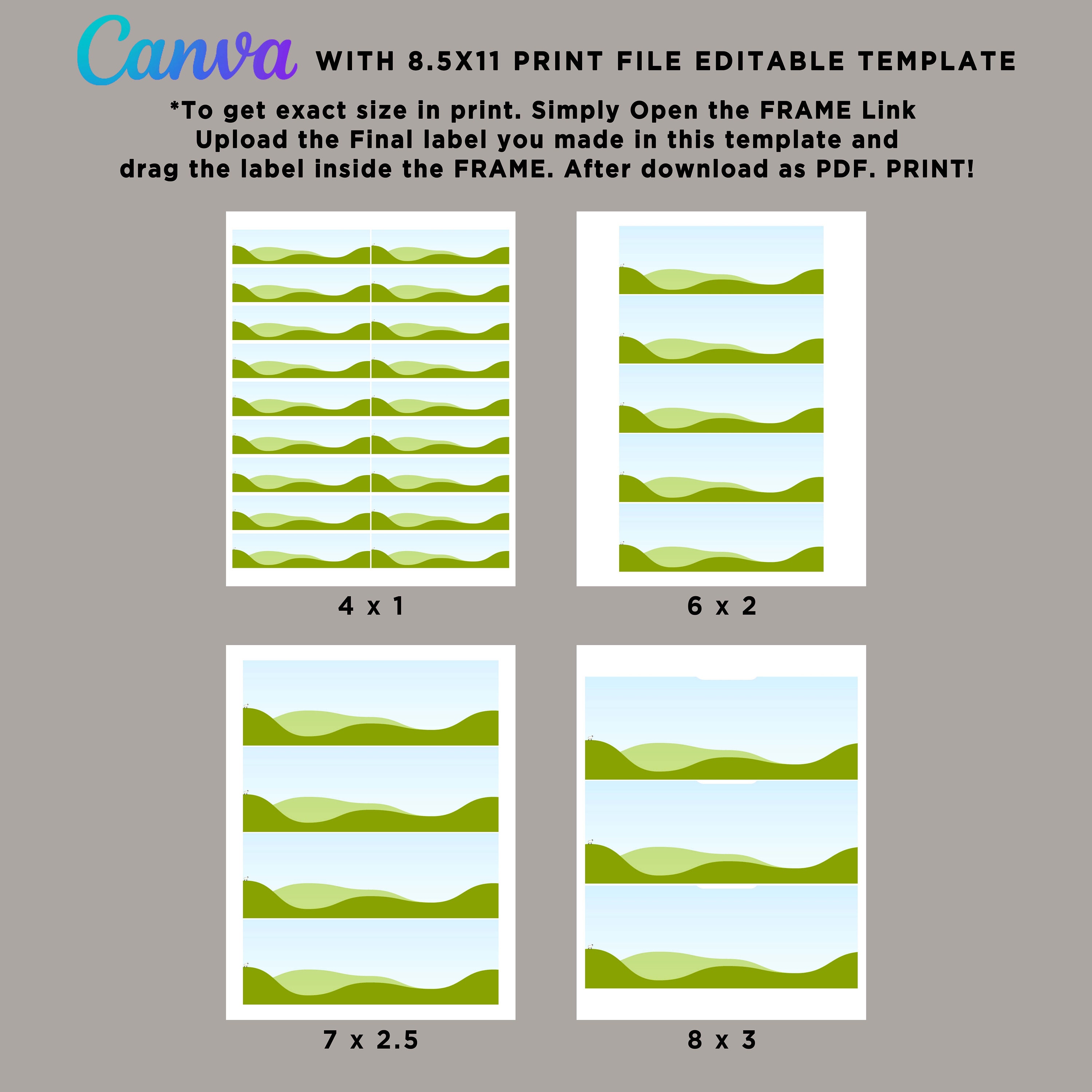 Food Jar Labels Gourmet Labels Print Product Label Jar - Etsy