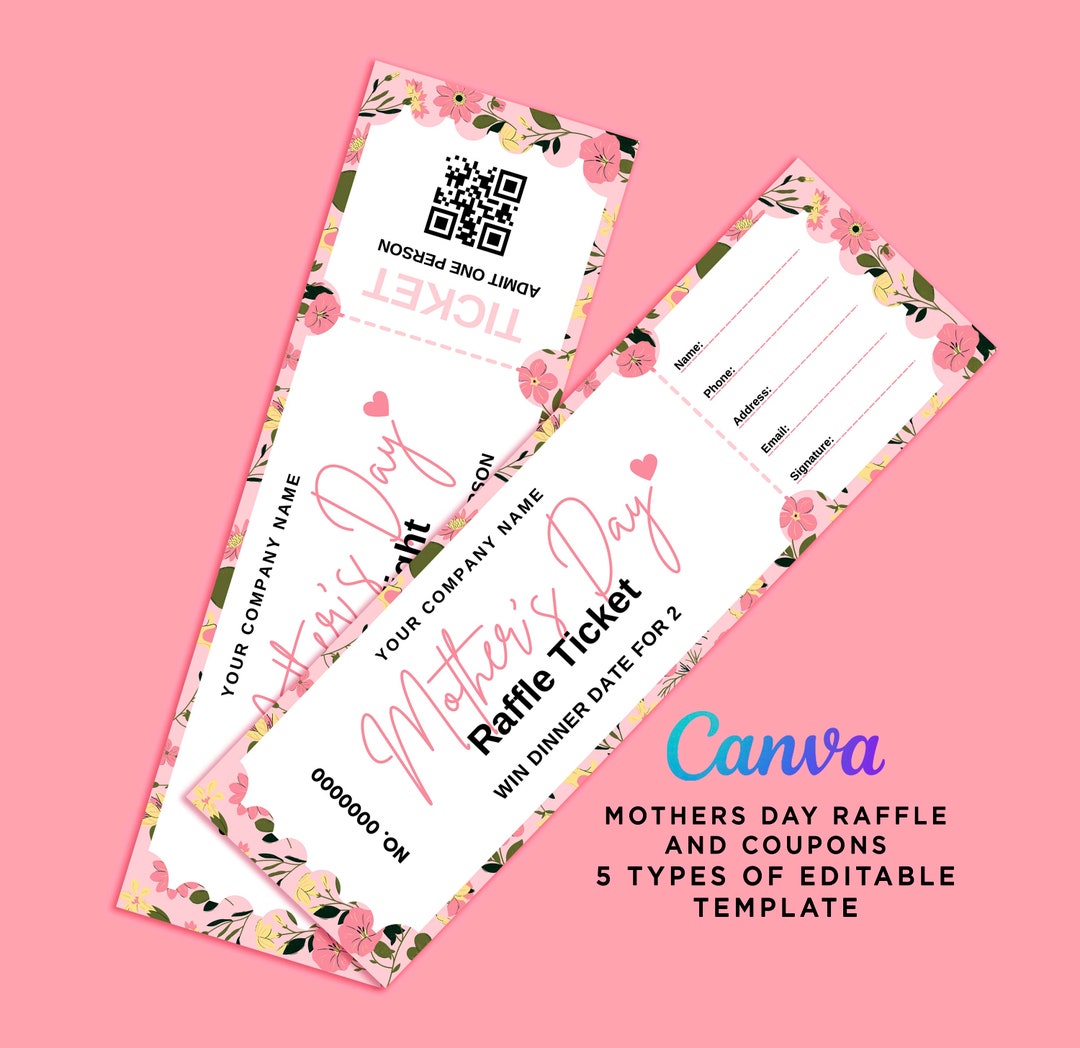 Mother's Day Discount Coupons, Mothers Day Cinema Ticket, Mother's Day ...