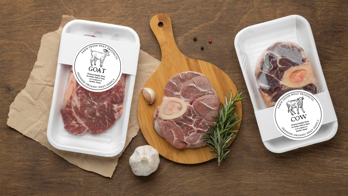 Meat Labels, Poultry Labels, Beef Labels, Chicken Label, Farmhouse Tags ...
