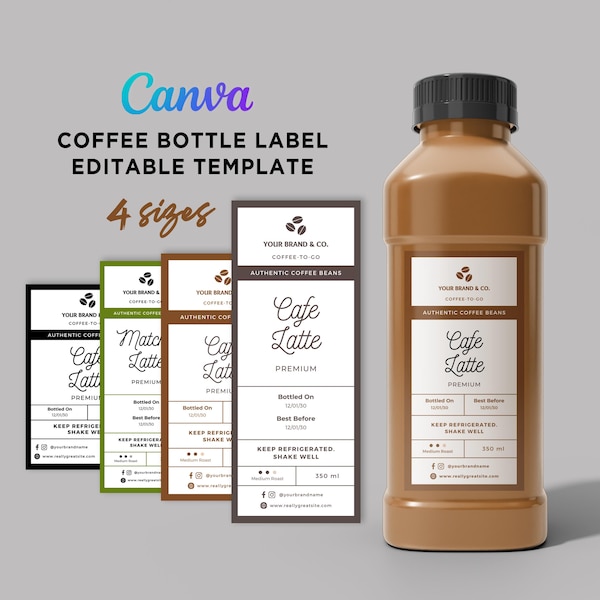 Coffee Sticker Cold Brew - Etsy