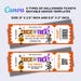 Kids Halloween Event Ticket Bundle Editable Canva, Trick or Treat 5 ...