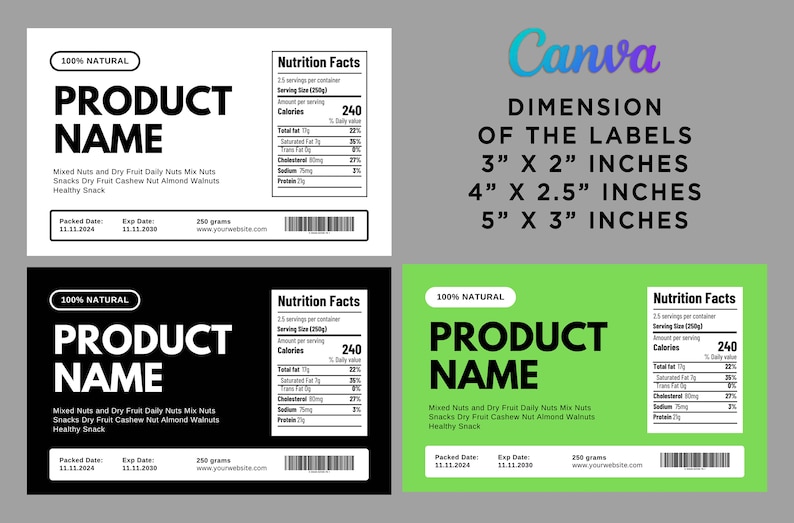 Food Labels, Snack Label, Pouch Packaging Label, Freeze Dried Labels ...