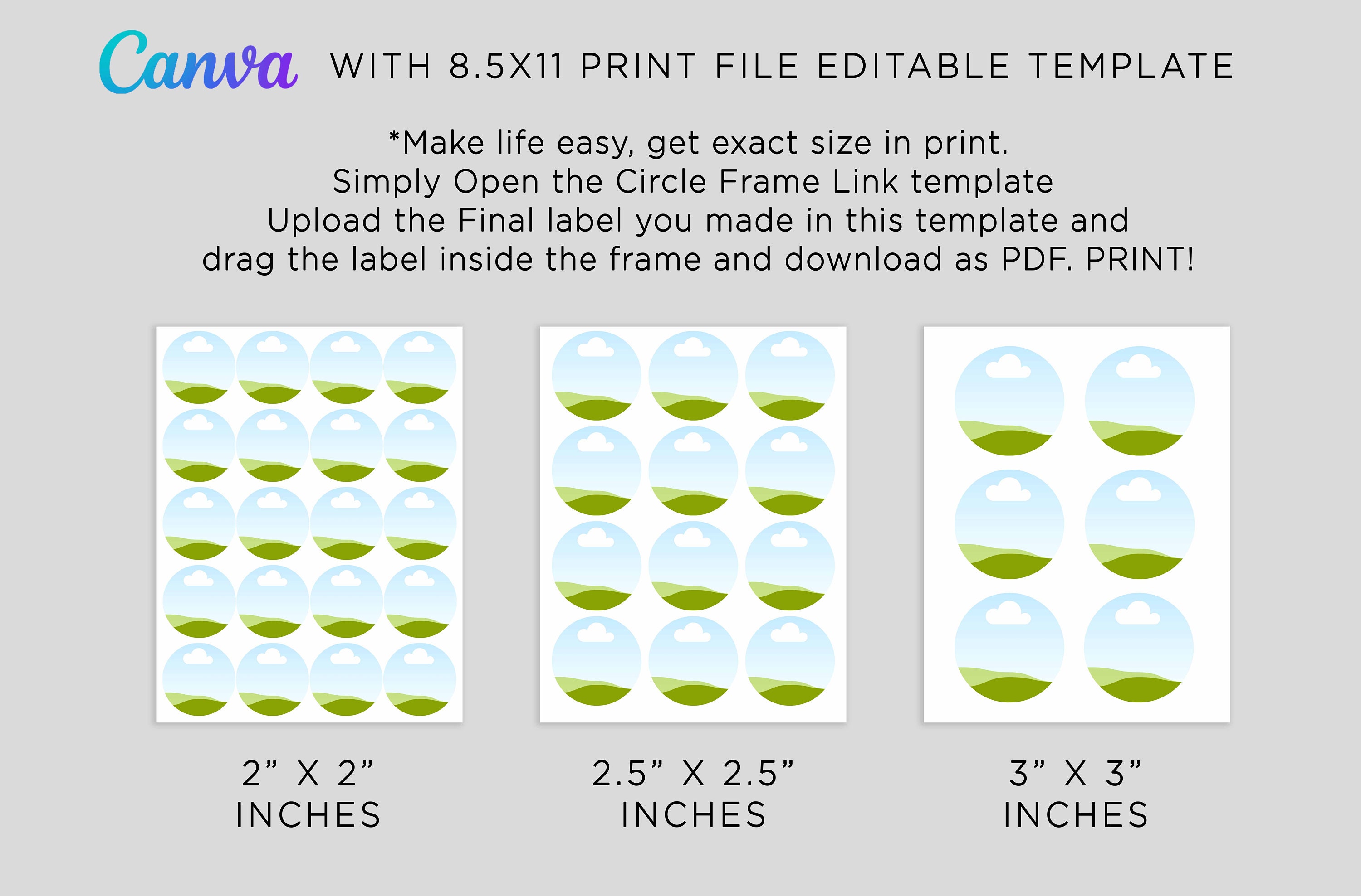 Printable Beard Balm Label Sticker Beard Balm Sticker Tin - Etsy