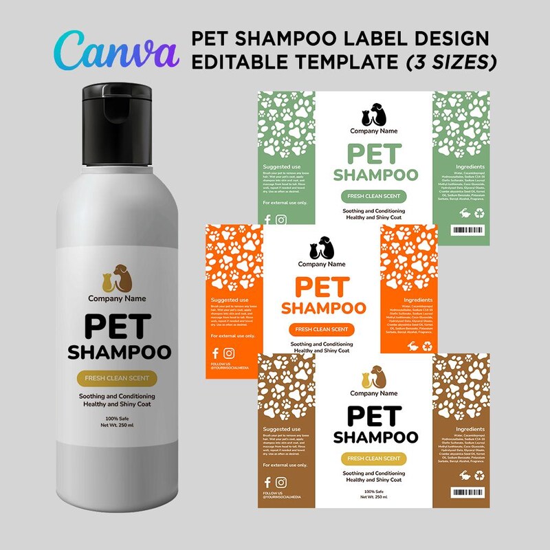 Pet Grooming Logo - Etsy