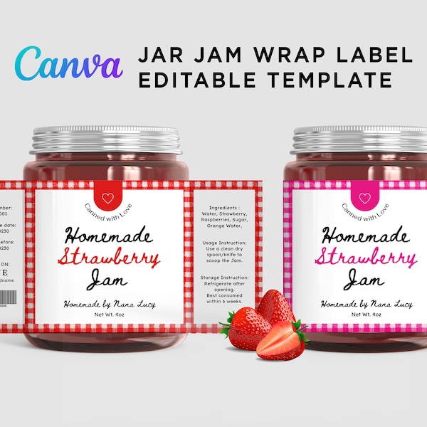 Homemade Jam - Etsy