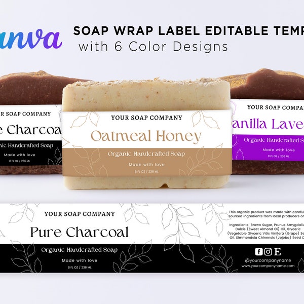 Handmade Soap Label - Etsy