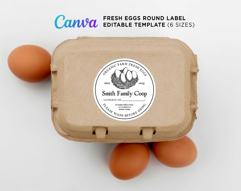 Egg Labels, Farm Fresh Egg Labels, Egg Cartoon Label, Chicken Egg Label ...