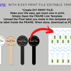 Printable Tamper Seal Sticker Label Design, Handmade Seal Sticker ...