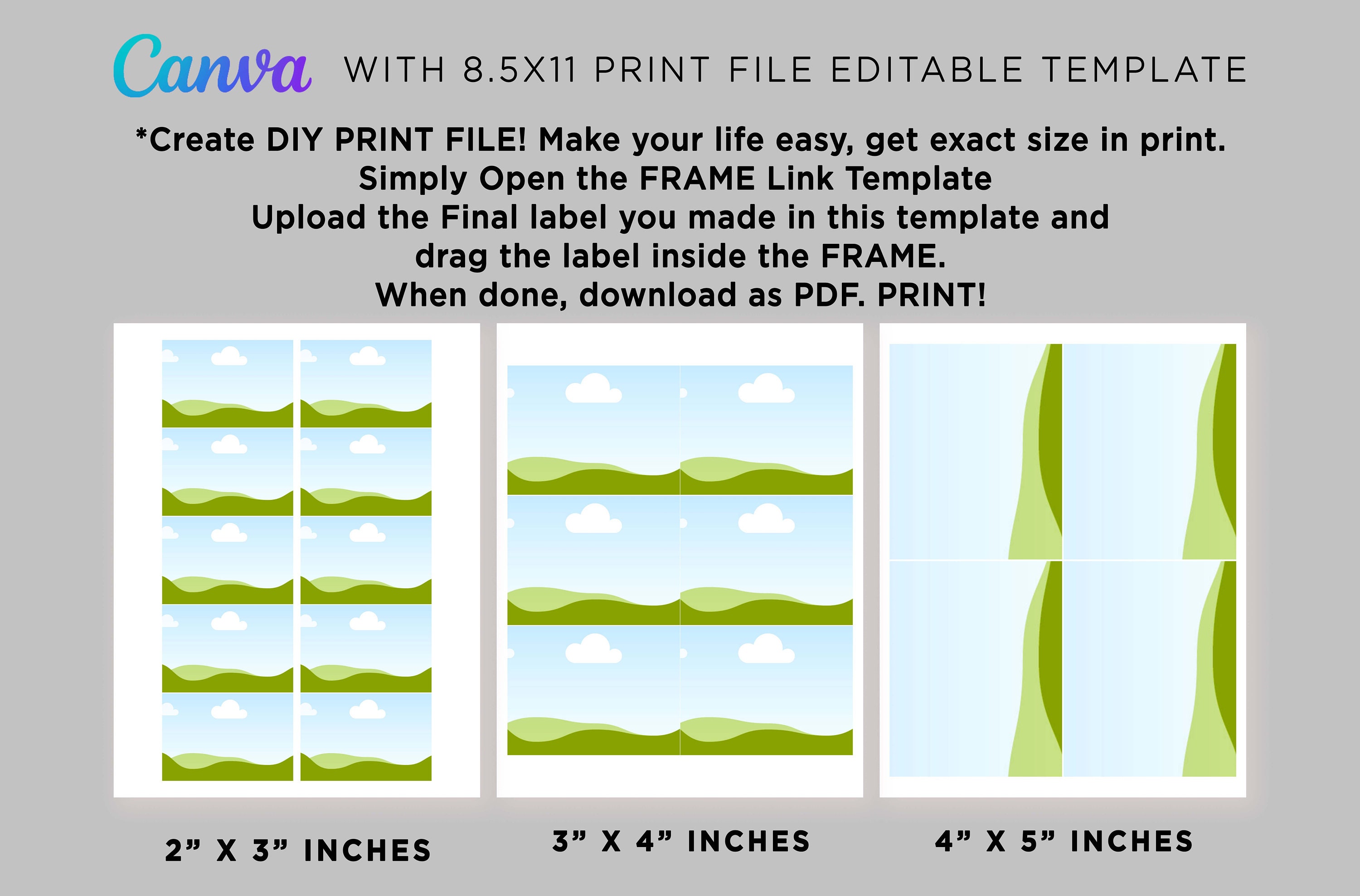 Body Spray Template, Body Spray Labels, Body Perfume Labels, After ...