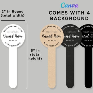 Printable Tamper Seal Sticker Label Design, Handmade Seal Sticker ...