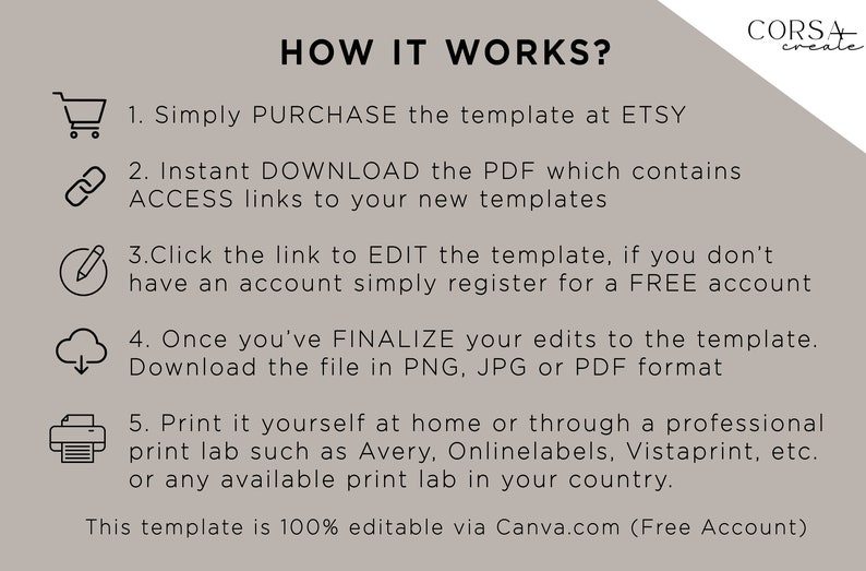 Food Jar Labels, Gourmet Labels, Print Product Label, Jar Label ...