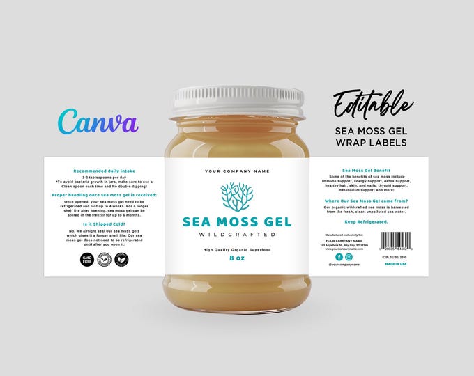 Turmeric and Sea Moss Lotion - Etsy