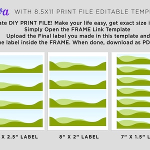 Sea Moss Label, Seamoss Labels, Sea Moss Gel Label, Sea Moss Labels ...