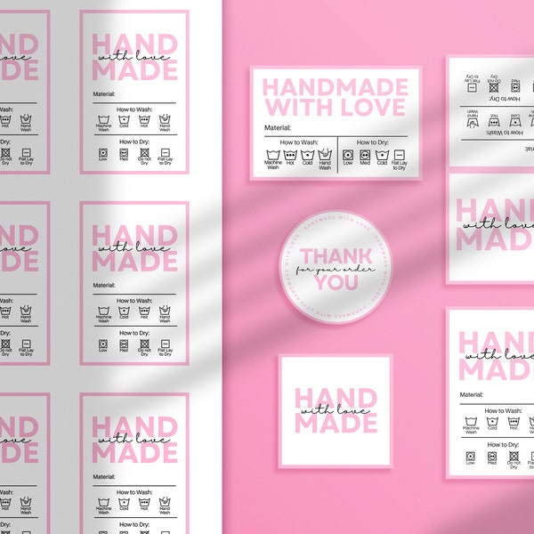 Labels for Handmade Items - Etsy