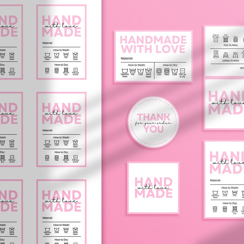 Handmade by Labels - Etsy