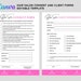 Printable Hair Salon Consent Form, Hair Salon Service Form, Hair Salon ...