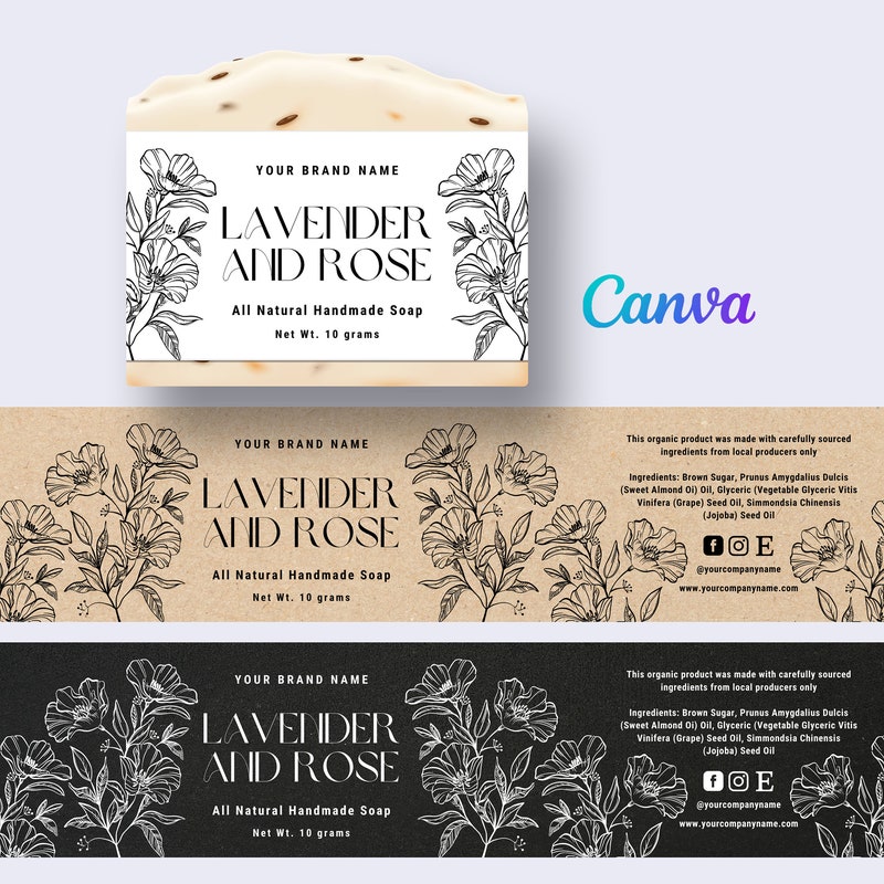 Handmade Soap Label - Etsy