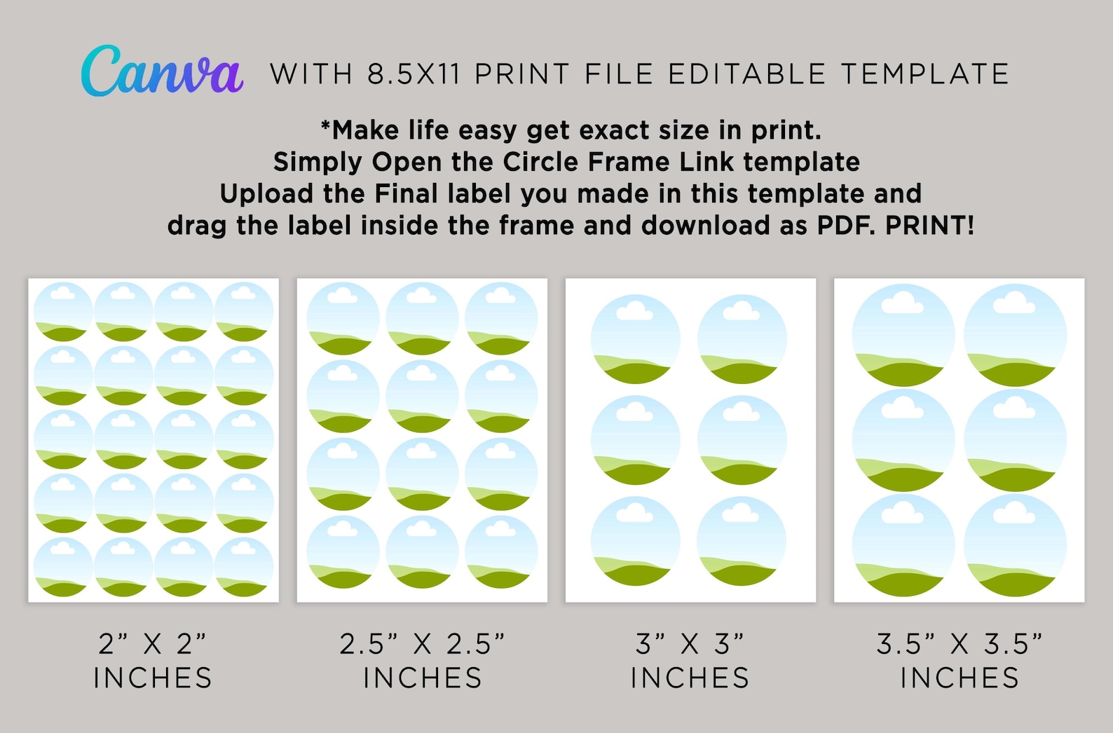Editable Meal Container Label: Healthy Protein, Calorie Label (canva ...