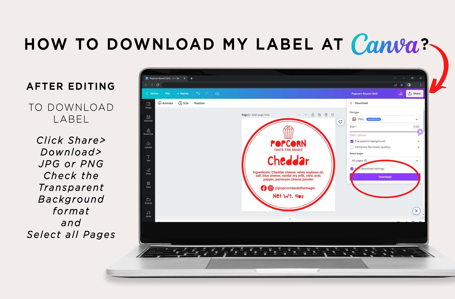 Popcorn Labels, Popcorn Logo, Popcorn Business, Popcorn Templates ...