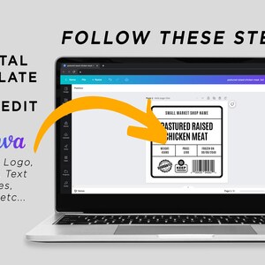 Meat Labels, Butcher Labels, Homemade Meat Labels, Sausage Label, Meat ...