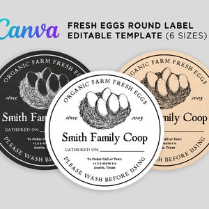 Egg Labels, Farm Fresh Egg Labels, Egg Cartoon Label, Chicken Egg Label ...