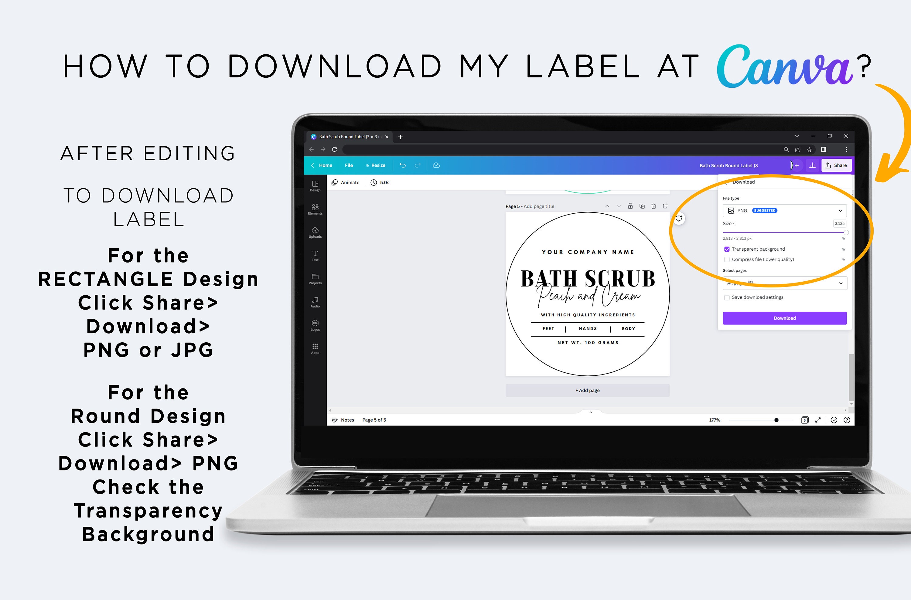 Bath Scrub Wrap Label Designs, Sugar Scrub Labels, Bath Body Scrub ...